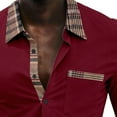 DxhmoneyHX Mens Dress Shirt Long Sleeve Button Down T Shirt Wrinkle ...