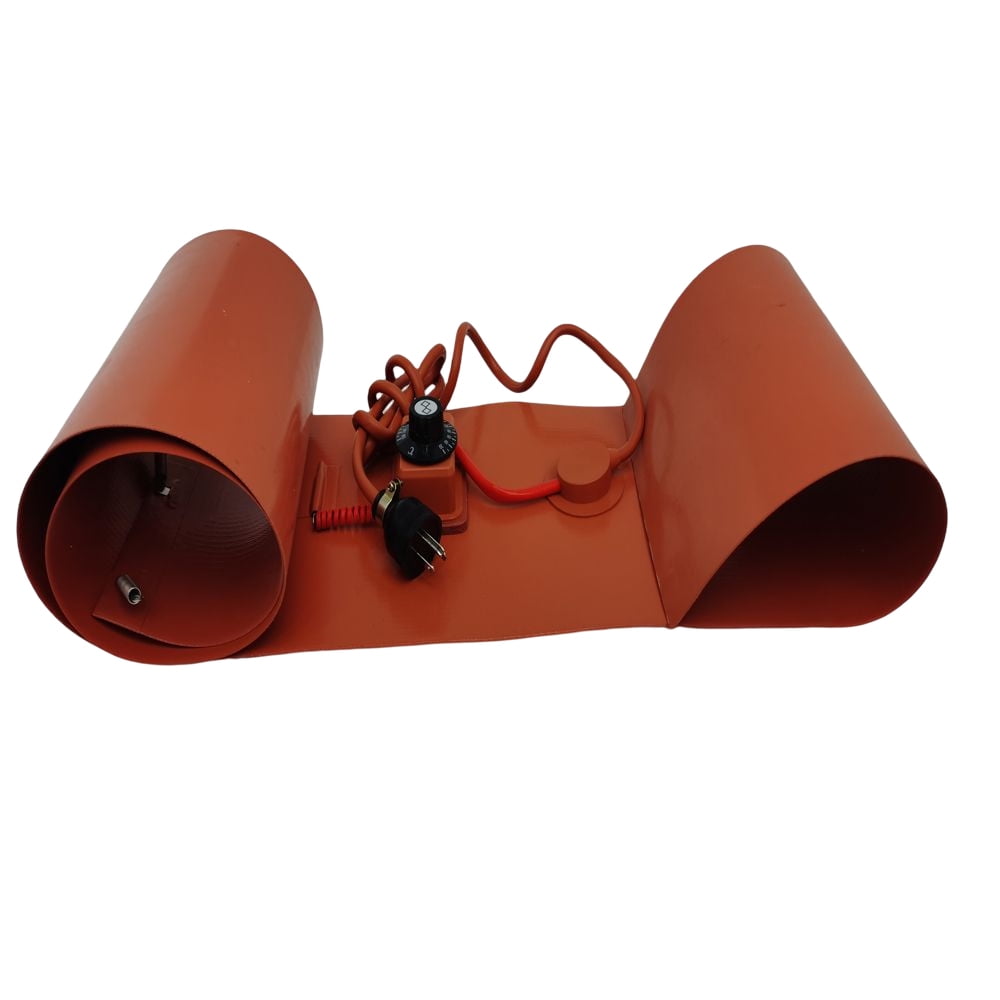 Techtongda 2KW Rubber Heater Silicone Heating Blanket Oil Drum Heater ...