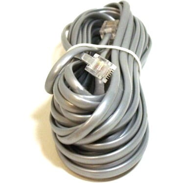 Monoprice Landline Telephone Cable - 25 Feet - RJ11(6P4C) Straight for ...