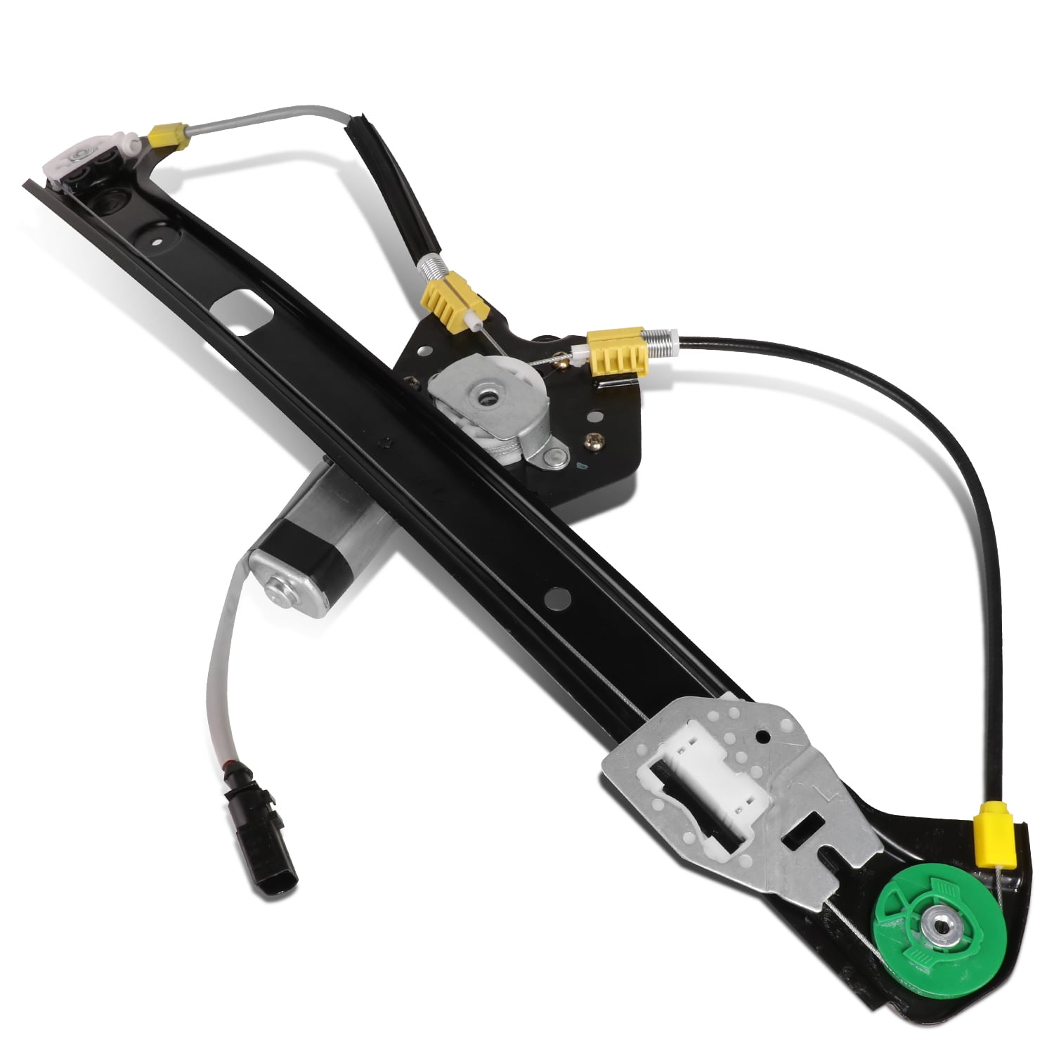 DNA Motoring Rear Left Driverside Power Window Regulator Motor Assembly for 2000-2006 BMW X5 ...