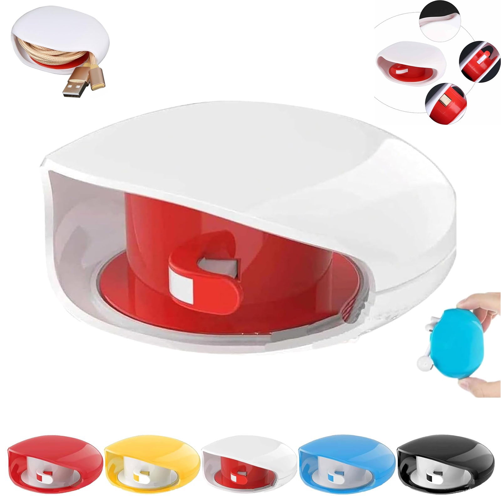 Sightgaze Automatic Cord Reel, Retractable Cable Management Charging ...