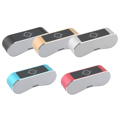 Portable LED Wireless Touch Sensor Speaker HI-FI Sound Music Player ...