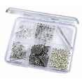 ArtBin Slim Line Box 6 Compartments 2/Pkg4.25"X3.75"X0.625" Clear ...
