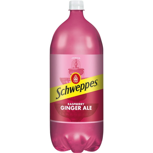 Schweppes Raspberry Ginger Ale, 2 L - Walmart.com