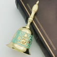 WINDLAND Loud Vintage Metal Call Hand Bells Delicate Designs ...