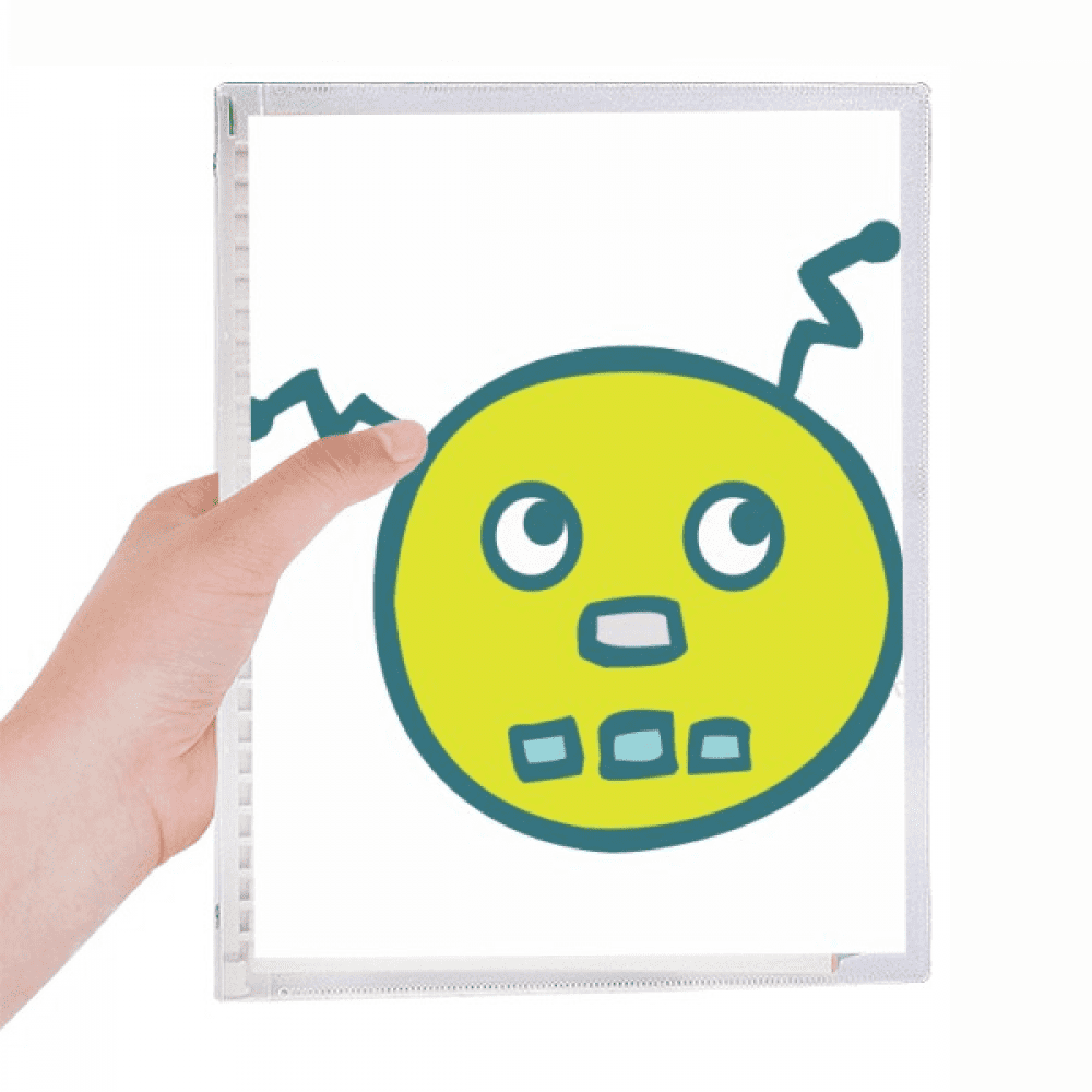 Universe And Alien Robot Notebook Loose Diary Refillable Journal ...