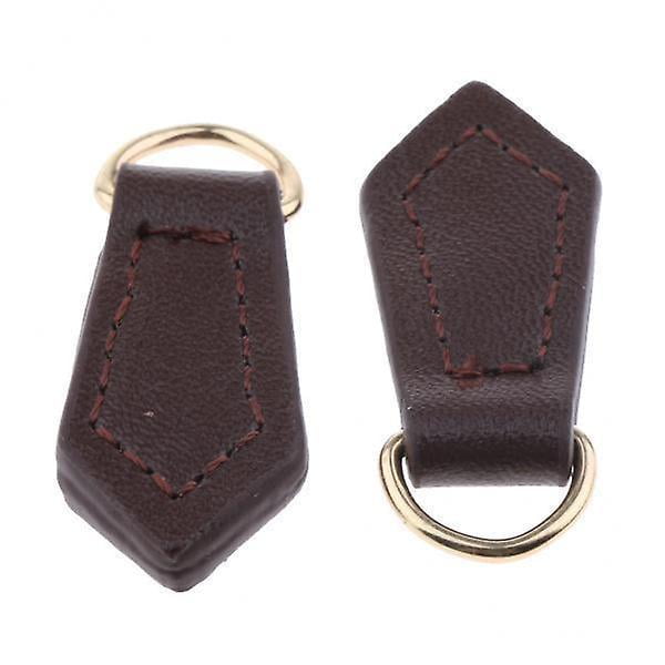 4x2x Real Leather Zipper Pull Tabs Tags Zip Puller Replacement Handbag ...