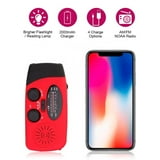 Sirius Survival Portable Emergency Weather Radio with Flashlight, Solar ...