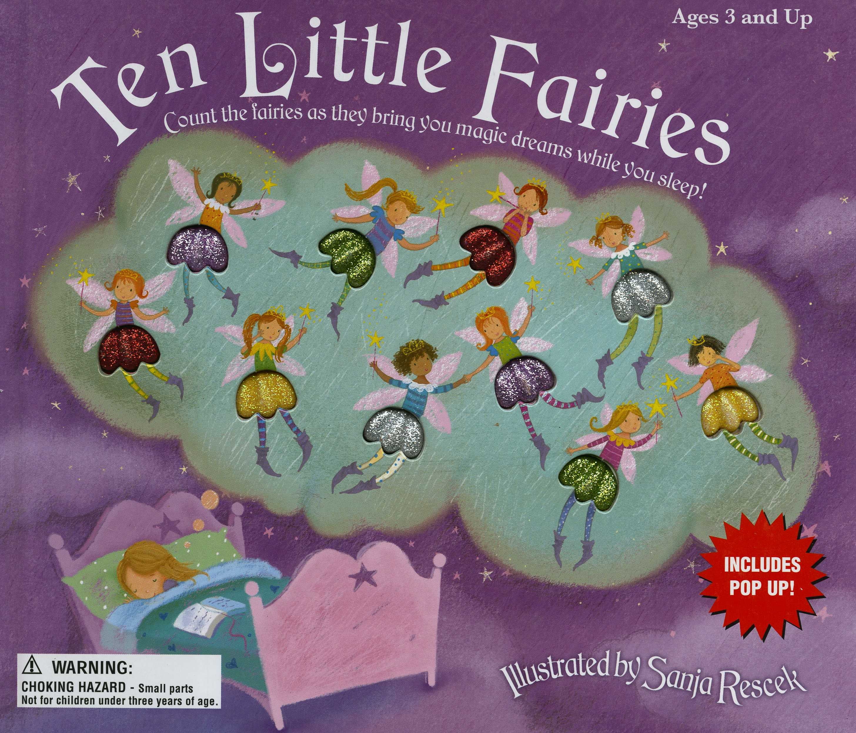 TEN LITTLE FAIRIES (TEN LITTLE COUNTING BOOKS) BRIGHTER CHILD SANJA ...