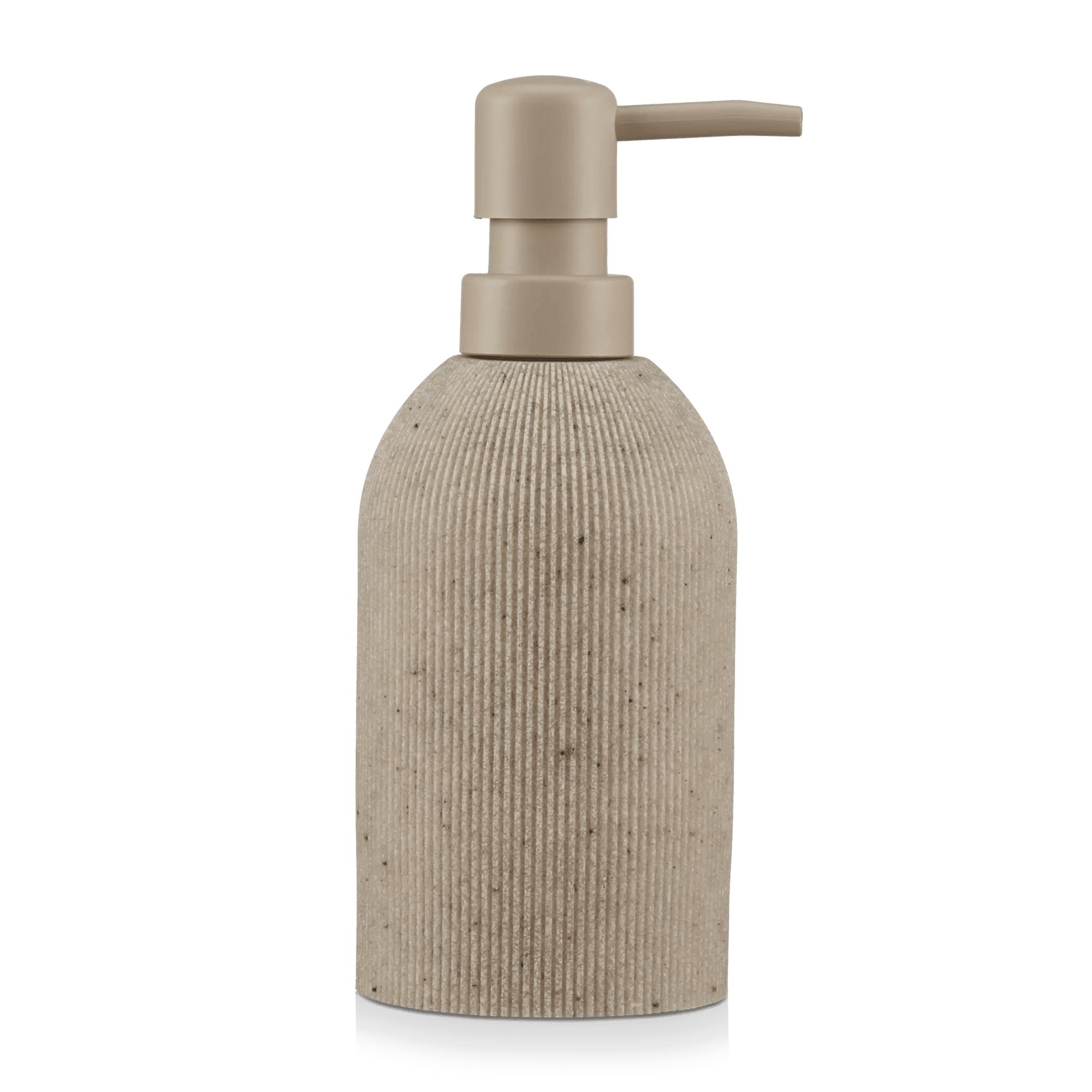 Click here for Bouclair Beige Resin Soap Dispenser 7 In (18 Cm) prices