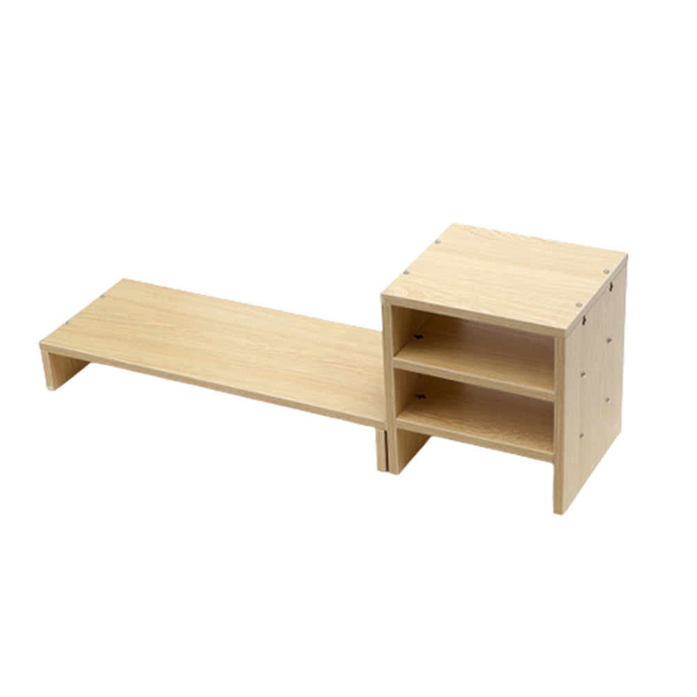 Muellery DIY Monitor Riser Computer Organizer Desk Stand 8x19x3in(19 ...
