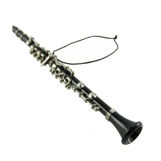 Miniature Clarinet Musical Instrument Realistic Ornament Music ...