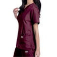 ScrubZone by Landau Women's V-Neck Scrub Top, Style 70221 - Walmart.com