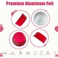 100Pcs Aluminum Cups with Lids,5oz Disposable Ramekin Baking Cups ...