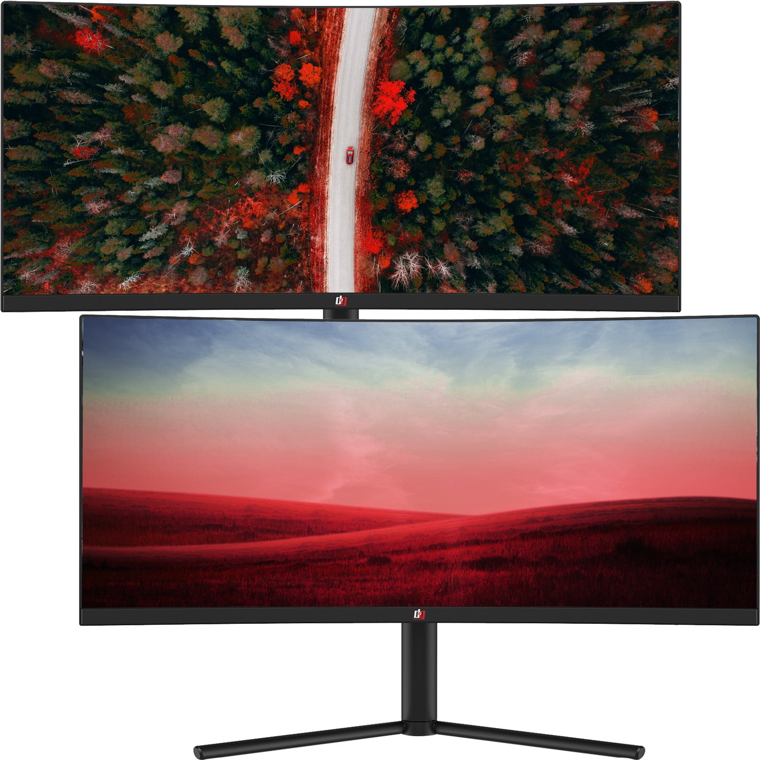 Deco Gear DGVM29PB 29-Inch 2560x1080 100Hz VA Curved Gaming Monitor ...