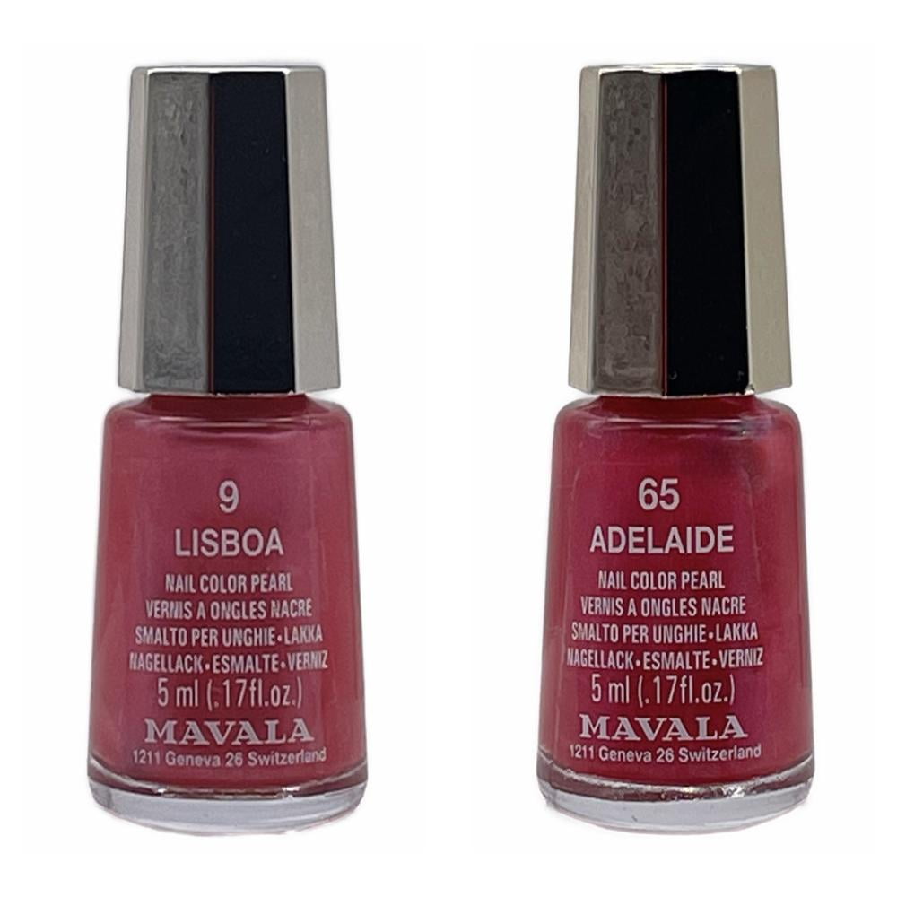 Mavala Mini Nail Polish 5ml - 9 Lisboa - 65 Adelaide - Combi Pack ...
