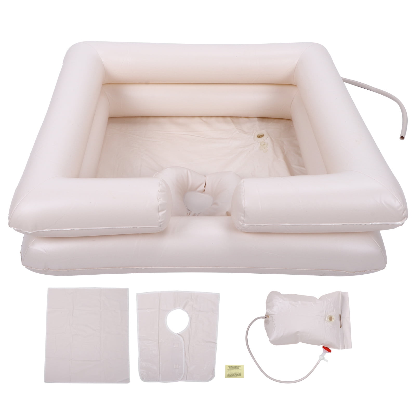 Inflatable Shampoo Basin, Inflatable Washing Basin Sink, Lightweight ...
