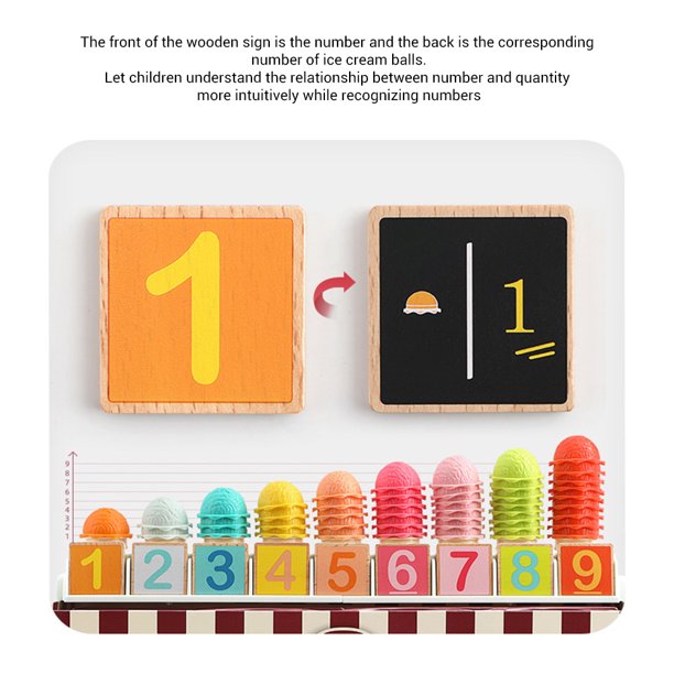 Kids Ice Cream Play Set Kids Ice Cream Play Set Math And Logic Game Ice ...