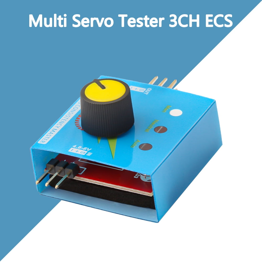 1pcs Multi Servo Tester 3CH ECS Consistency Speed Controler Power ...