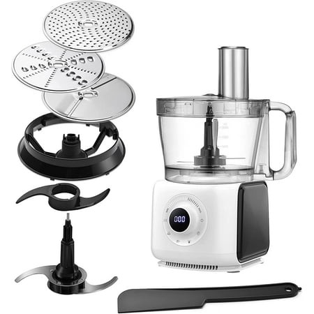 Food Processors - New 7-in-1 Large Digital Food Processors, 14Cup,1000W ...