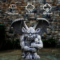 PatungKu Winged Gargoyle Statue Gothic Sitting Guardian Evil Demon ...