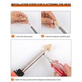 High Conductivity Triangular Copper Tip Soldering Iron For Car Bumper ...