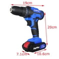 Dayplus 21V Cordless Drill Li-Ion 2 Speed Electric Battery&Charger ...