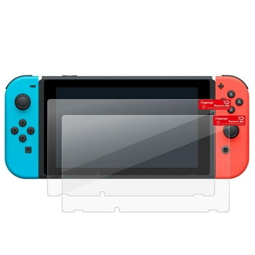 amFilm Nintendo Switch Tempered Glass Protector (2-Pack), Clear ...