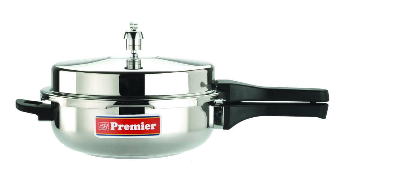 Premier Stainless Steel Pressure Pan with Aluminum Sandwich Bottom ...