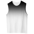 Boys Beach Tank Tops Summer Fashion Sleeveless Gradient Color Basic T ...