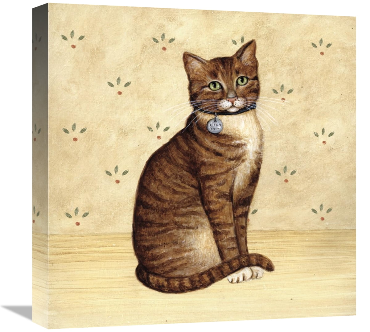 Global Gallery's 'Country Kitty IV' by David Carter Brown Stretched ...