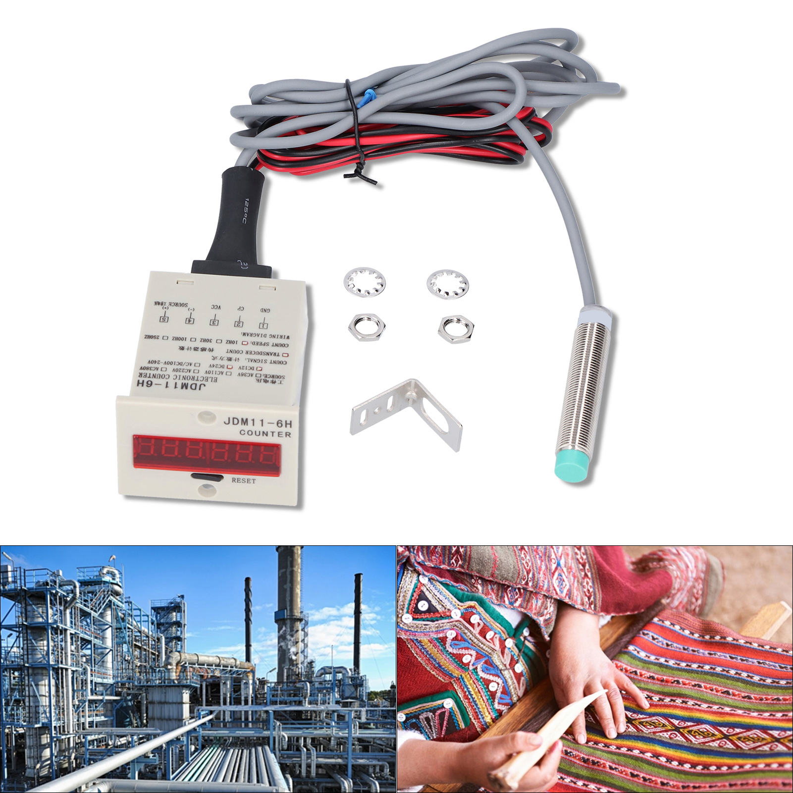 JDM11-6H Digital Electronic Counter Induction Counter Meter Counter ...