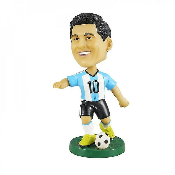 Venalisa Lionel Messi Action Figure Statue Bobblehead Footballl Doll ...