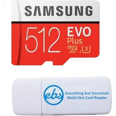 Samsung 512GB Micro SDXC EVO+ Plus Memory Card for Samsung Phone Works ...