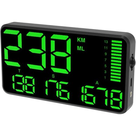 SHARKDOOK Odometer Projector Large Screen GPS Universal Car Speedometer ...