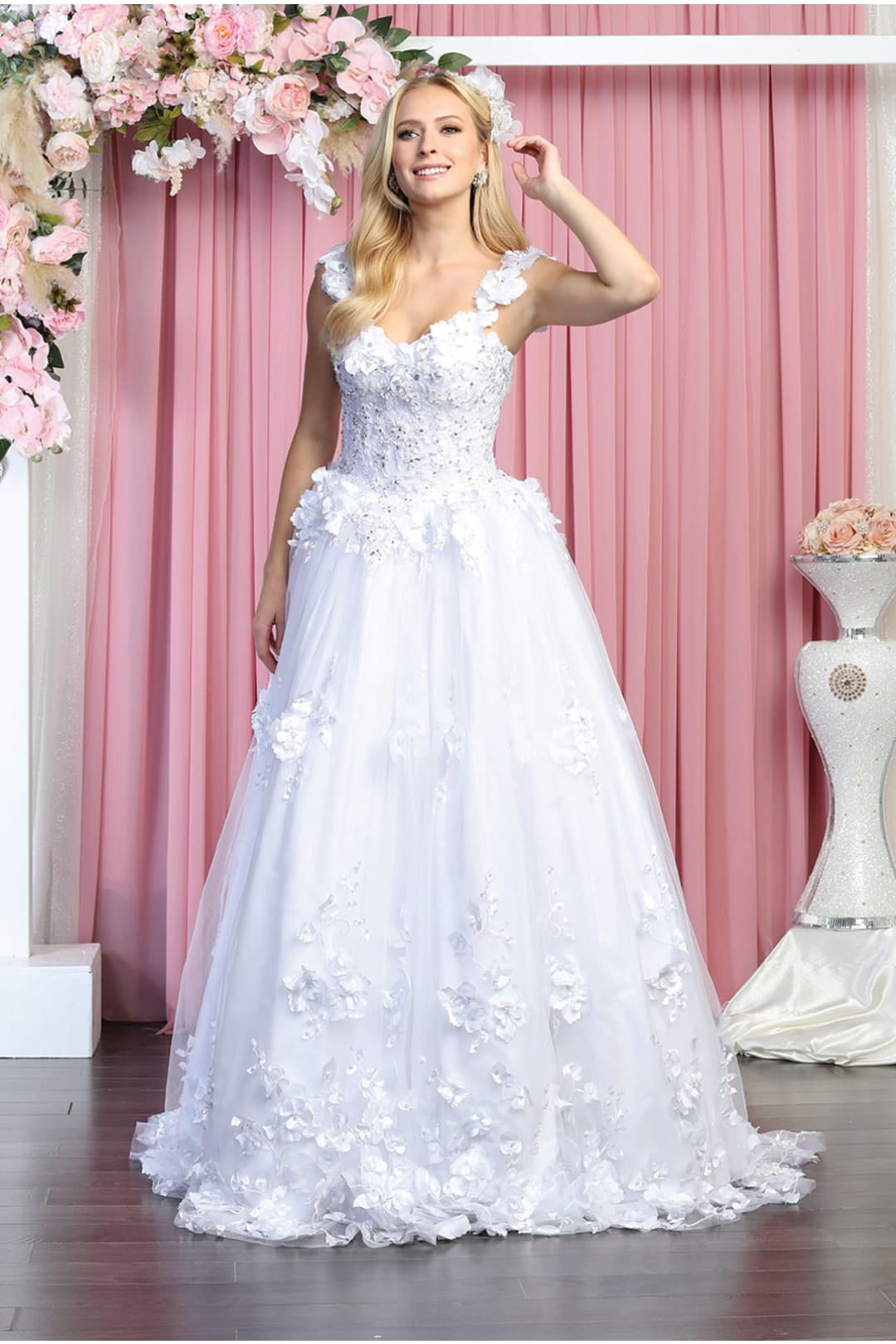 White Wedding Ball Gown - Walmart.com