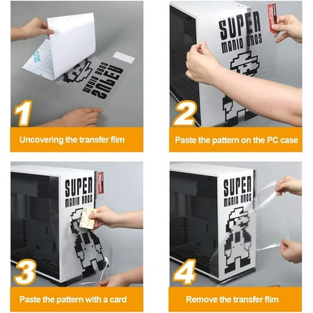 Kurosaki Ichigo Anime Stickers for PC Case,Cartoon Decor Decals for ATX ...