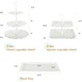 10 PCS Cupcake Stand Holder – 3 Tier Dessert Display Set, Tiered Tray ...
