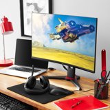 onn. 27" Curved FHD (1920 x 1080p) 165hz 1ms Adaptive Sync Gaming ...