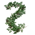 Autumn Maple Leaf Garland, 5.9FT Artificial Fall Foliage Vine with ...