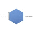 2 Pcs Hexagon Message Board Home Message Board Hexagon Bulletin Board