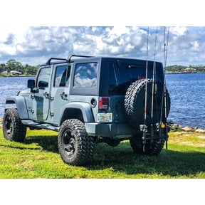 Brocraft Crappie rod holder system with Telescopic T-bar / Crappie ...