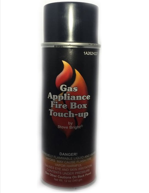 Forrest Paint Co. 1A262H227 Black Gas Appliance Firebox Paint - Walmart.com