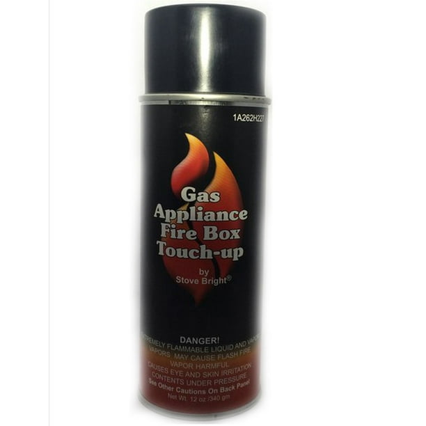 Forrest Paint Co. 1A262H227 Black Gas Appliance Firebox Paint - Walmart.com