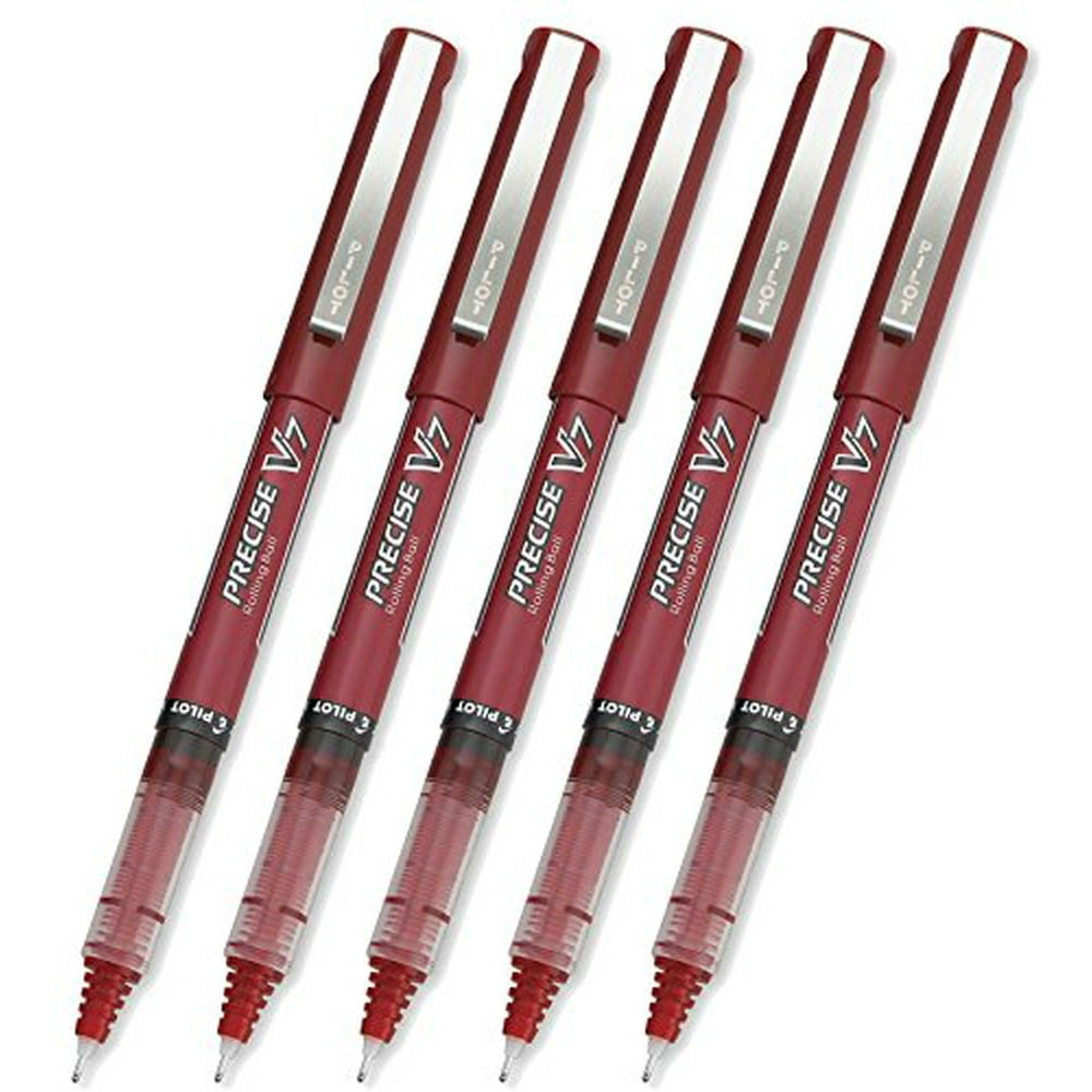 Pilot® Precise® V7 Stick Roller Ball Pen PEN,PRECISE V7,FINE,RD (Pack ...