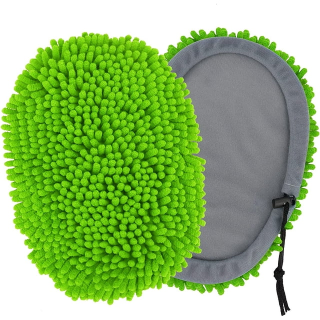 VACUSHOP 2 Pack 62" Microfiber Car Wash Brush Replacement Head Sponge ...