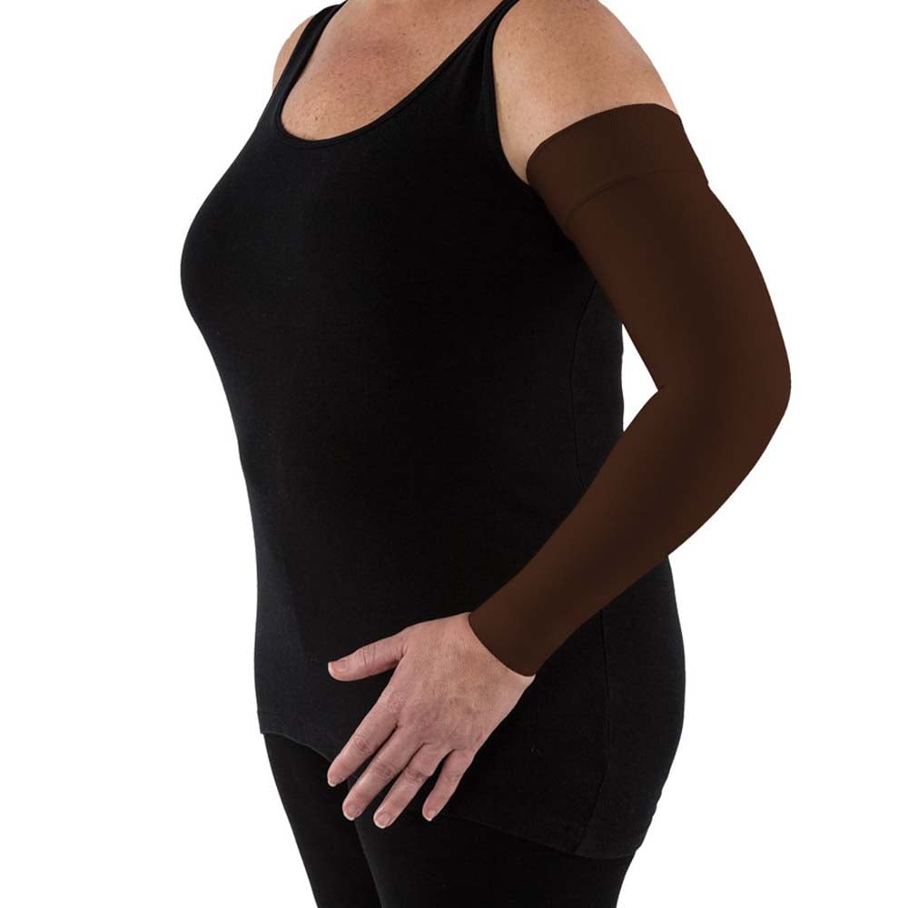 JOBST Bella Lite Compression Sleeves, 20-30 mmHg, Armsleeve, Brown ...
