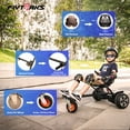 GYROOR K2+G13 Self-Balancing Scooter with Seat Attachment with Rear ...