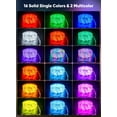 72 FT Not Connectable Color Changing LED Rope Lights, Outdoor/Indoor ...