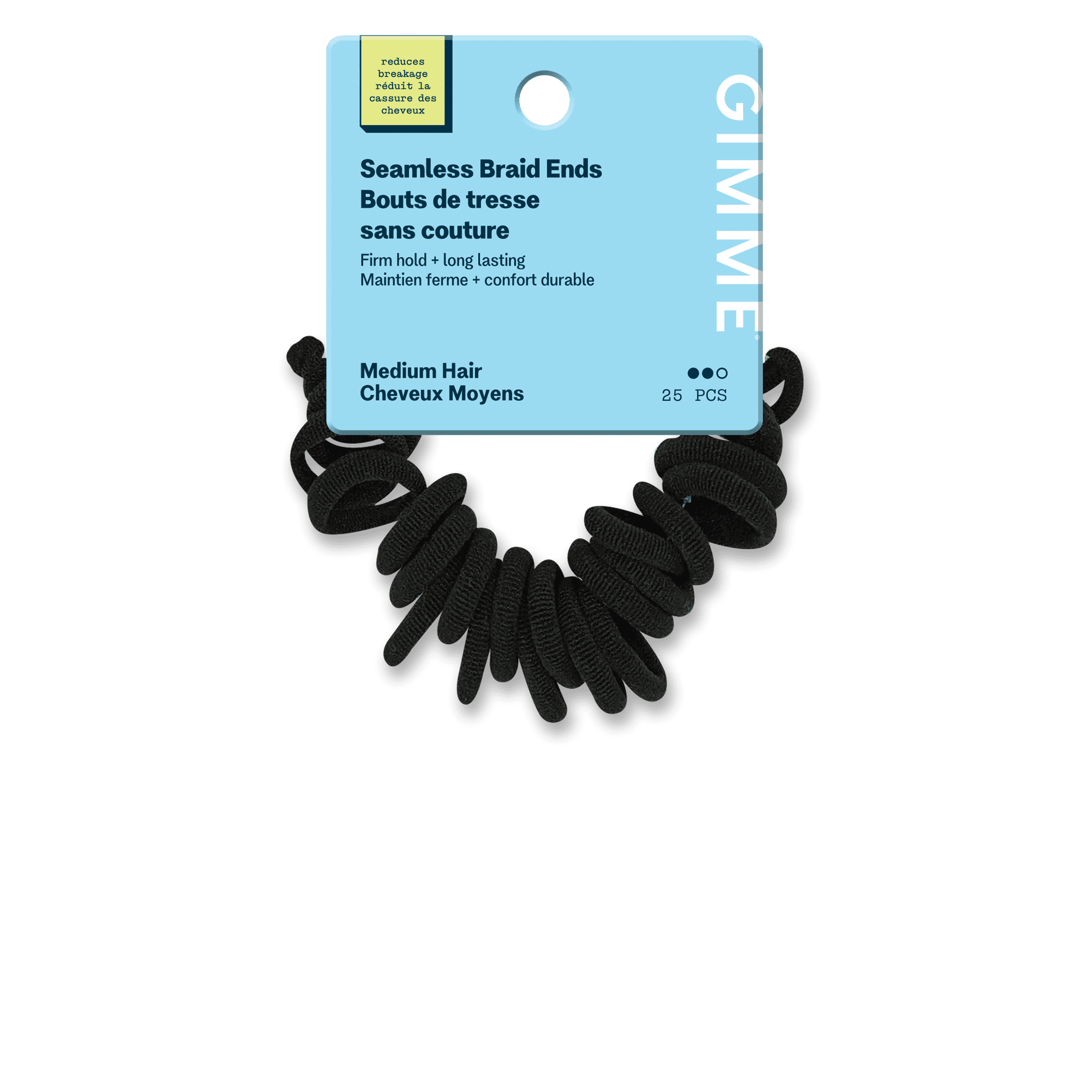 Click here for Gimme Beauty Seamless Braid End Hair Ties For Medi... prices